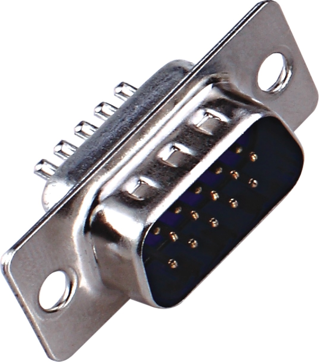 Computer Peripheral Interface Connector HD-SUB Three Row Solder Type Female