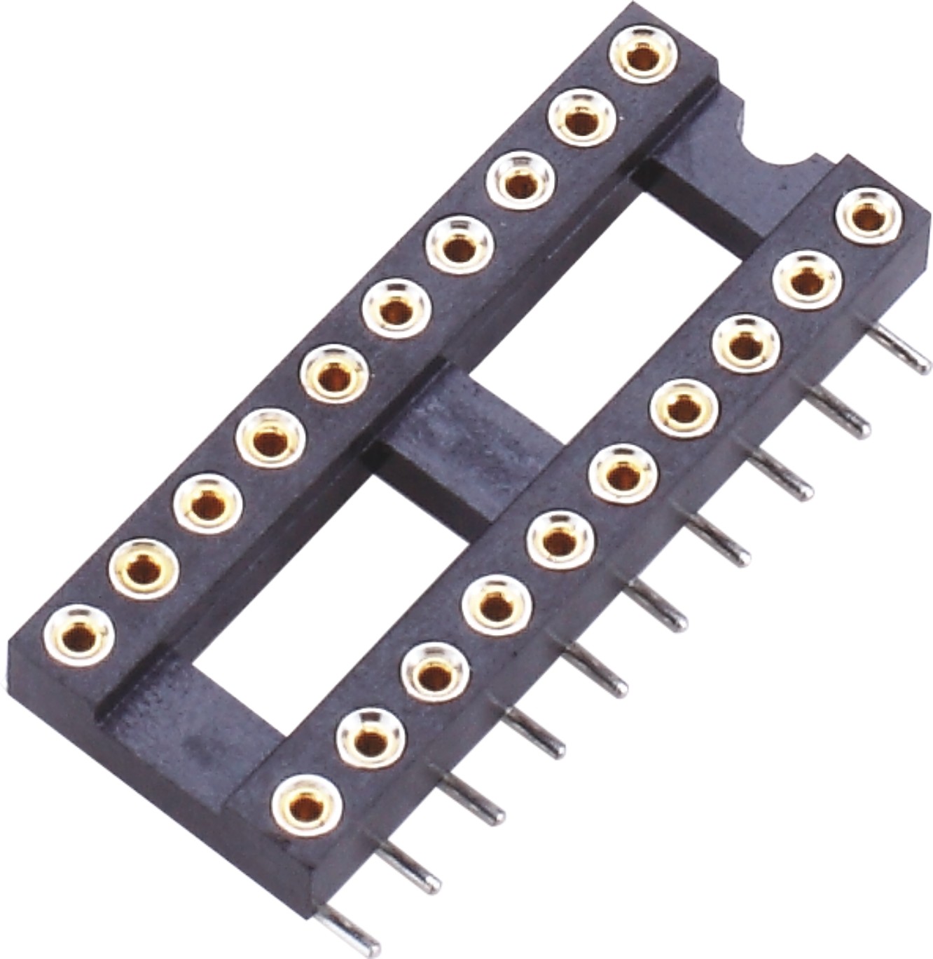 IC Socket SMT Round Pin Header H=3.0 L=7.43 Row of Pitch 15.24 Product ...
