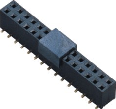 2.54mm Female Header Connector PA9T Brass phosphor bronze 3.0AMP