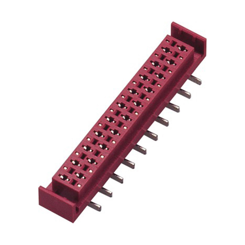 WCON 8pin Wire To Board Connector Red Female Smt Pa46 With Cap / Latch